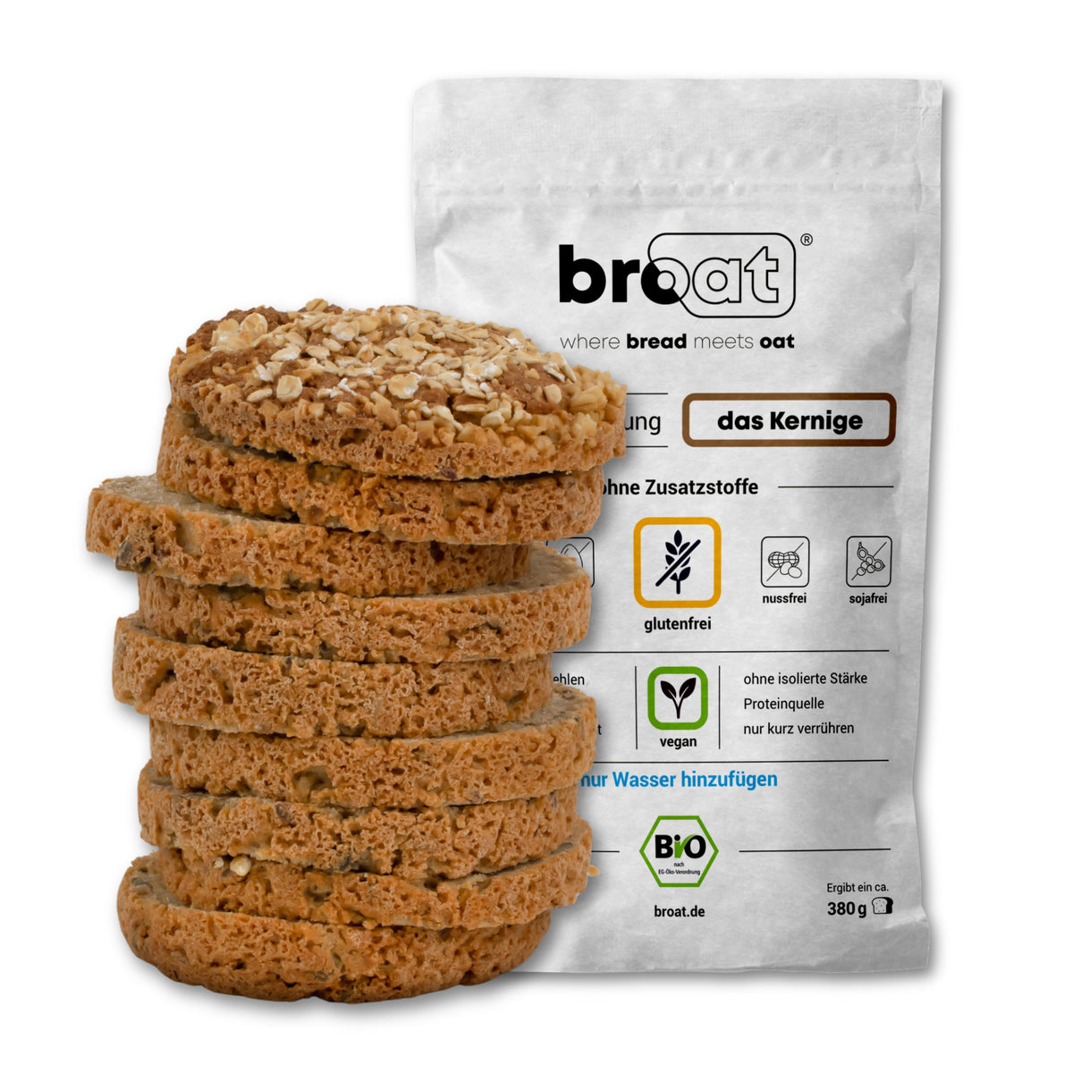 Glutenfreie Backmischungen für Brot – bio, ohne Zusatzstoffe & vegan