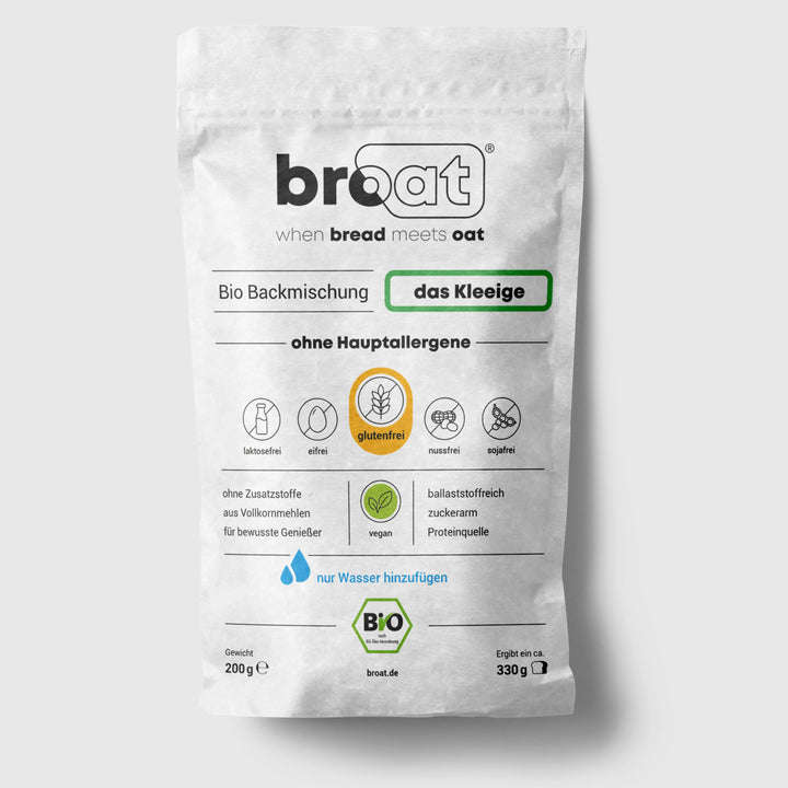 Glutenfreie Backmischungen für Brot – bio, ohne Zusatzstoffe & vegan